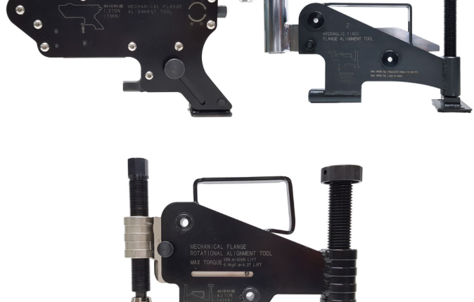 Mechanical flange alignment tools | Oil X Hydro